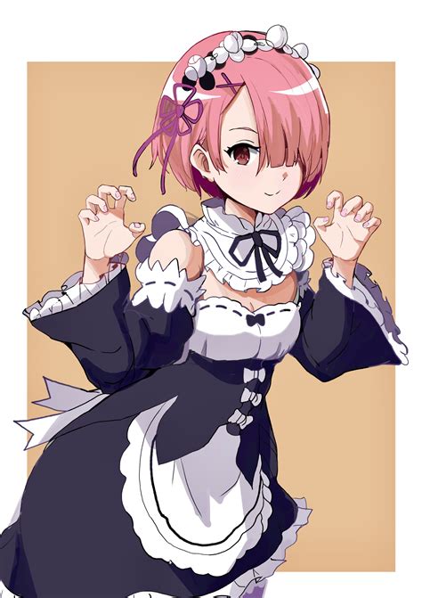 Ram Rezero Rezero Kara Hajimeru Isekai Seikatsu Image By