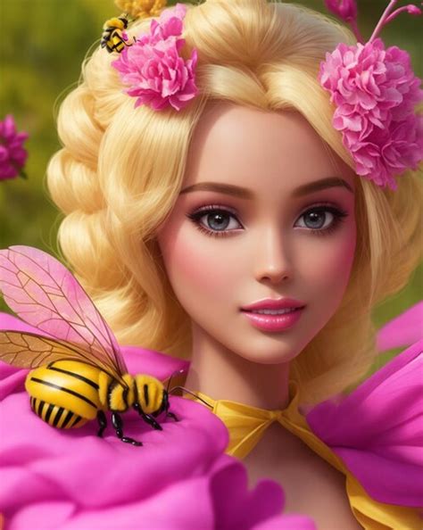Premium Photo Barbie Bee