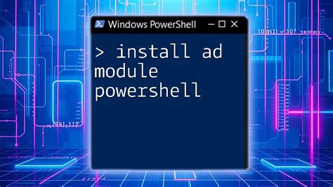 Mastering Powershell Install Msonline With Ease