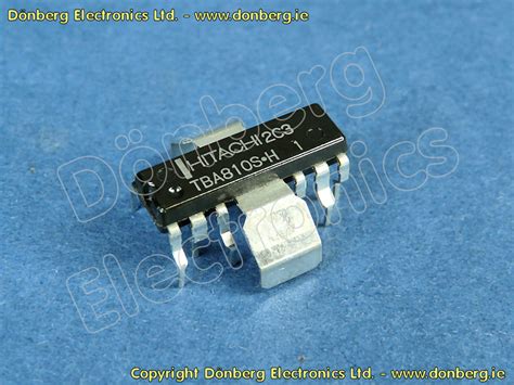 Semiconductor: TBA810SH (TBA 810SH) - AUDIO POWER AMPLIFIER 12P
