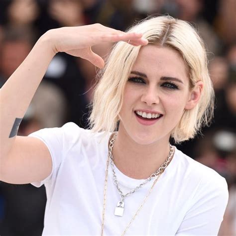 Kristen Stewart Blonde Platine Blond Platine Couleur Cheveux