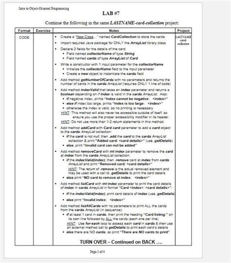 Solved Intro To Object Oriented Programming Lab 7