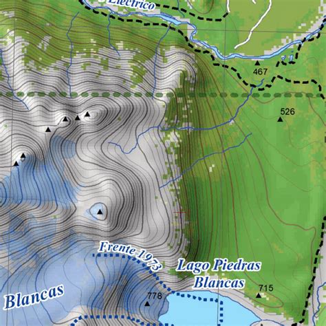 Fitz Torre Cerro Torre 150000 Map By Pixmap Cartografia Digital