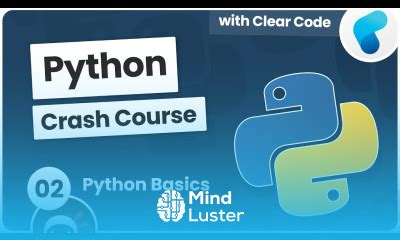 Learn Python Crash Course Python Basics Mind Luster
