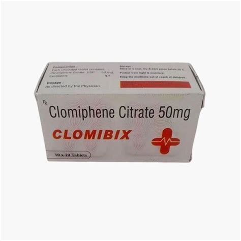 50mg Clomibix Clomiphene Tablet At ₹ 170strip Clomid Tablet In