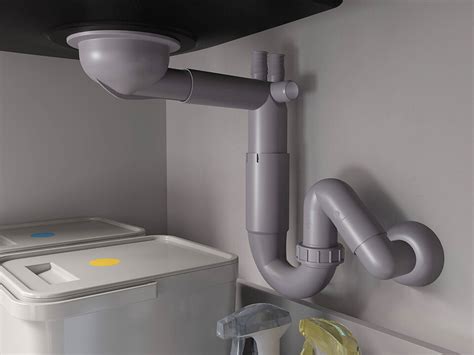 Space Saving Manual Water Trap Telescopic Rectangular Overflow