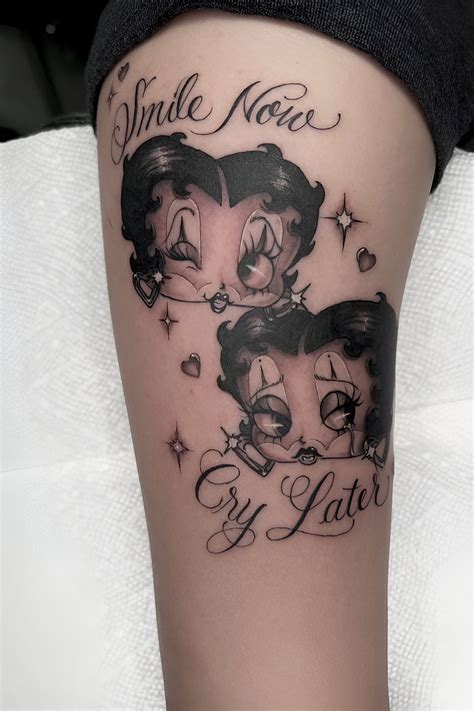 24 Iconic Betty Boop Tattoo Designs For A Touch Of Vintage Class