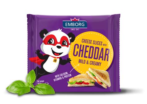 Mild Cheddar Slices 100g 200g 400g Sliced Cheese Cheese Emborg Malaysia Penang Supplier