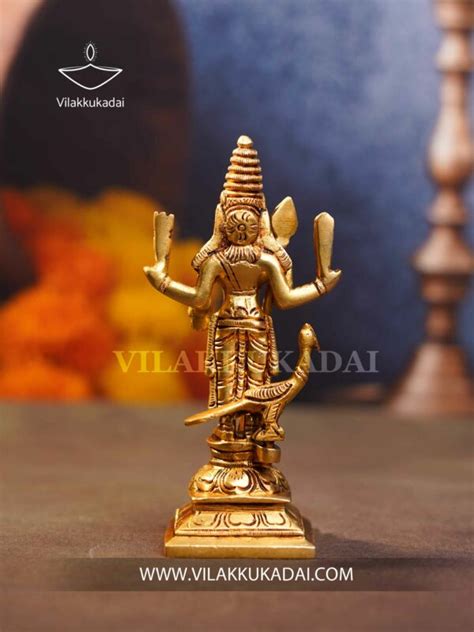 Murugan Statue Brass Kartikeya Murti Vilakkukadai