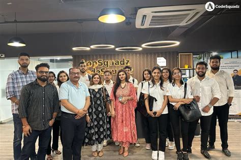 Codesquadz On Linkedin Industrialvisit Industrialtraining