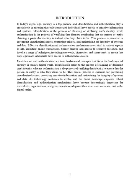 Authentication Projects Pdf Authentication Biometrics