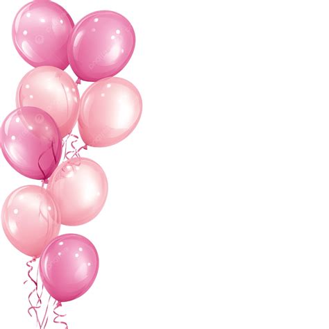 Balloons Border Clipart