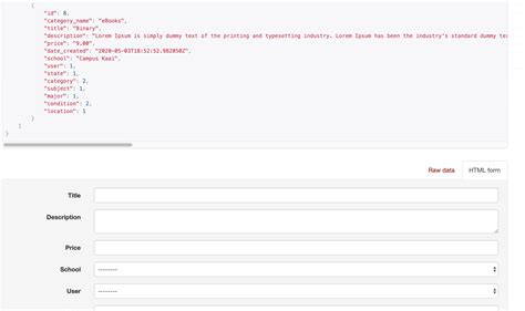 Django Serializer Data Is Not Showing On The Api Stack Overflow