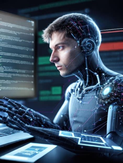 Premium Photo Robotic Process Automation