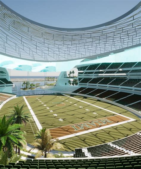 New Renderings Of Proposed Miami Hurricanes Stadium Surface Jfs Sports