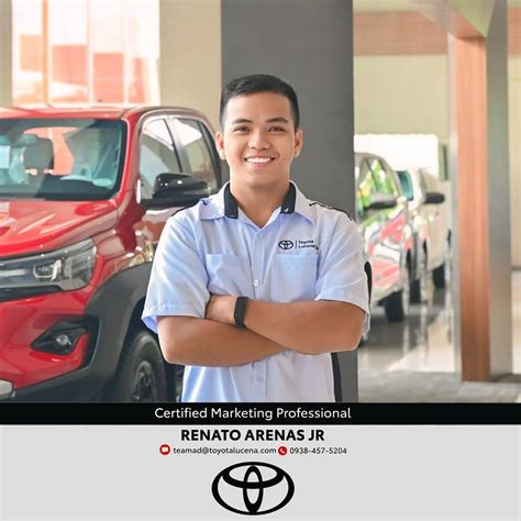 Renato Arenas Jr Toyota Lucena City Lucena