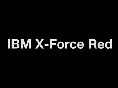IBM Penetration Testing Services From IBM X Force Red