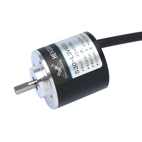 lightweight solid shaft encoder 4mm axial length 250 pulse cnc optical