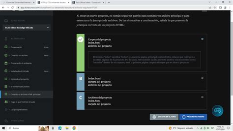 Creando Archivo Principal Html Html Y Css Ambientes De Desarrollo