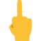 🖕 Middle Finger Emoji