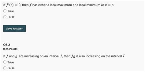 solved if f c 0 ﻿then f ﻿has either a local maximum or a