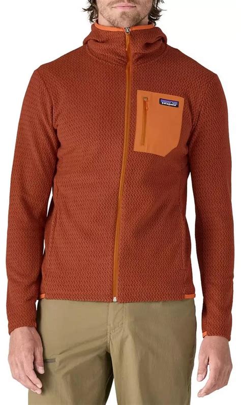 Patagonia Patagonia Mens R1 Air Full Zip Hooded Jacket Jackets