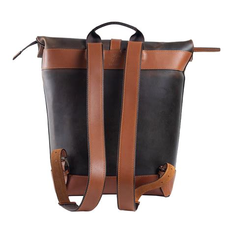 Rocky Rolltop Backpack Antique Brown Pegai
