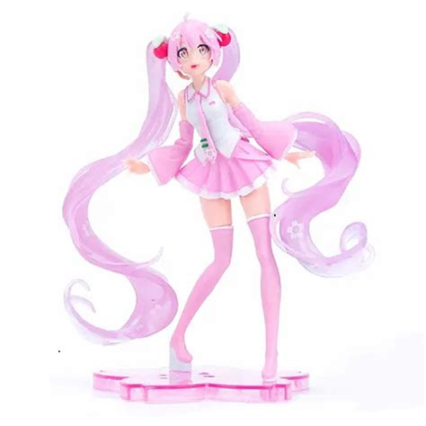 Boneca Hatsune Miku Modelo Figura De Ação Diva Sakura Miku Vocaloid