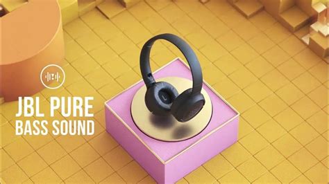 JBL Pure Bass giúp bạn trải nghiệm những âm thanh mạnh mẽ và sâu lắng