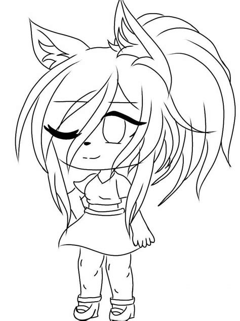 Разукрашки Гача Лайф 70 фото