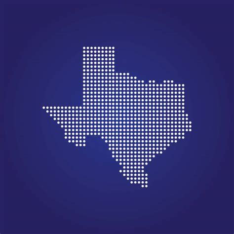 400 Texas Map Dots Stock Illustrations Royalty Free Vector Graphics