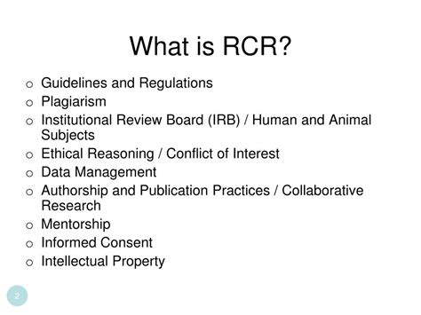 Ppt Why Rcr Powerpoint Presentation Free Download Id1752128