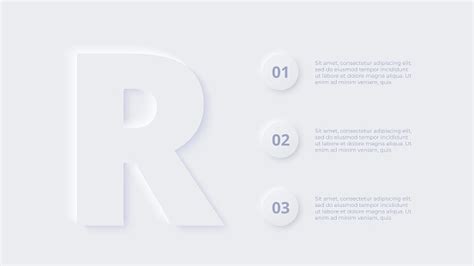 벡터 호형성 인포그래픽 프레젠테이션 슬라이드 템플릿입니다 문자 R과 텍스트에 대한 장소와 비즈니스 인포 그래픽 개념 0명에 대한 스톡 벡터 아트 및 기타 이미지 Istock