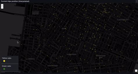 Visualizing Real Time Nyc Cab Data And Geodata Questdb