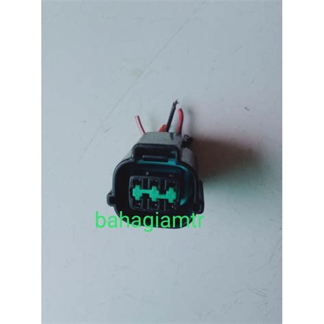 Socket Servo Isc Actuator Idle Speed Control Mitsubishi Lancer Cedia Cs3 Cs5 Shopee Singapore
