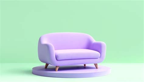 Cute And Rounded 3d Object Ai Generated Image