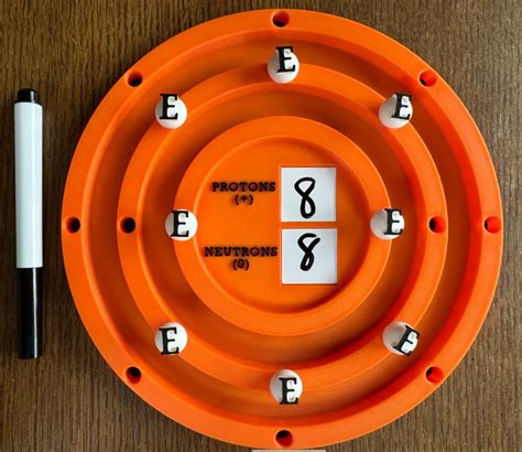 Bohr Model Science Learning Manipulative By Calvin9624 Makerworld