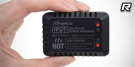 Red Rc Gforce G2sd Lipo Storage Discharger