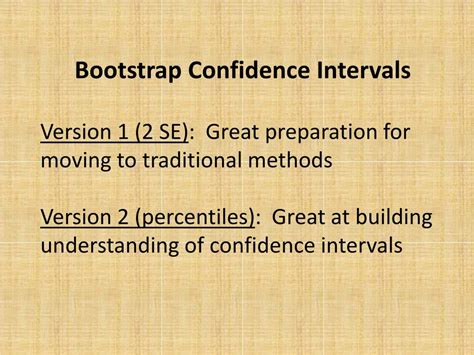Ppt Using Bootstrapping And Randomization To Introduce Statistical