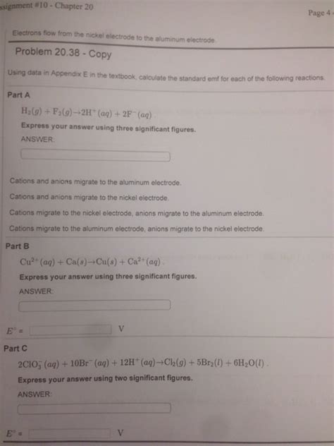 Solved Using Data In Appendix E In The Textbook Calculate