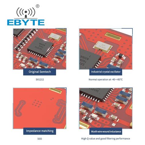 Ebyte E33 433t13d Sx1212 433mhz Wireless Rf 20mw Sma K Antenna Module