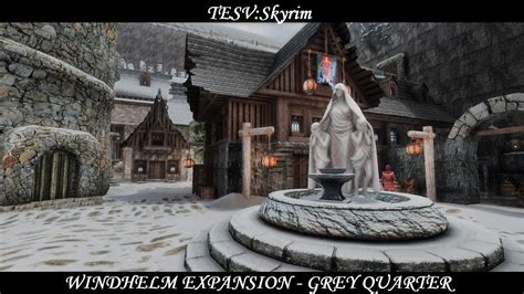 Tesv Skyrim Mod Windhelm Expansion Grey Quarter Youtube