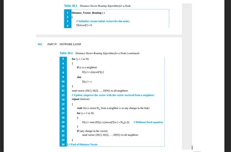 Route Failed Show The Routing Tables For Node A Chegg
