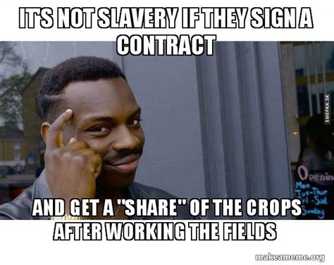 Get Over It Slavery Meme