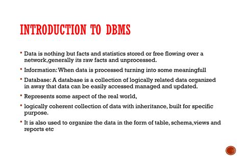 Introduction To Database Management Systempptx