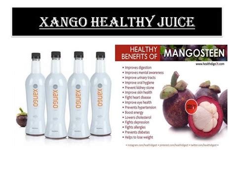 Mangosteen Juice Xango Company Distributor