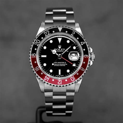 Rolex Gmt Master Ii Coke 16710 P Series 2001 Oneluxe