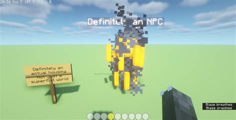 Housing Mobs As Npcs Hypixel Forums