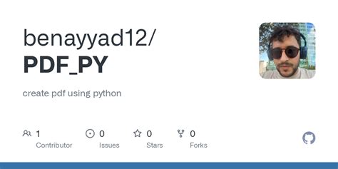 github benayyad12 pdf py create pdf using python