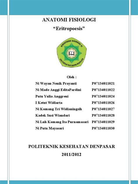 Eritropoesis Pdf Pengembangan Diri